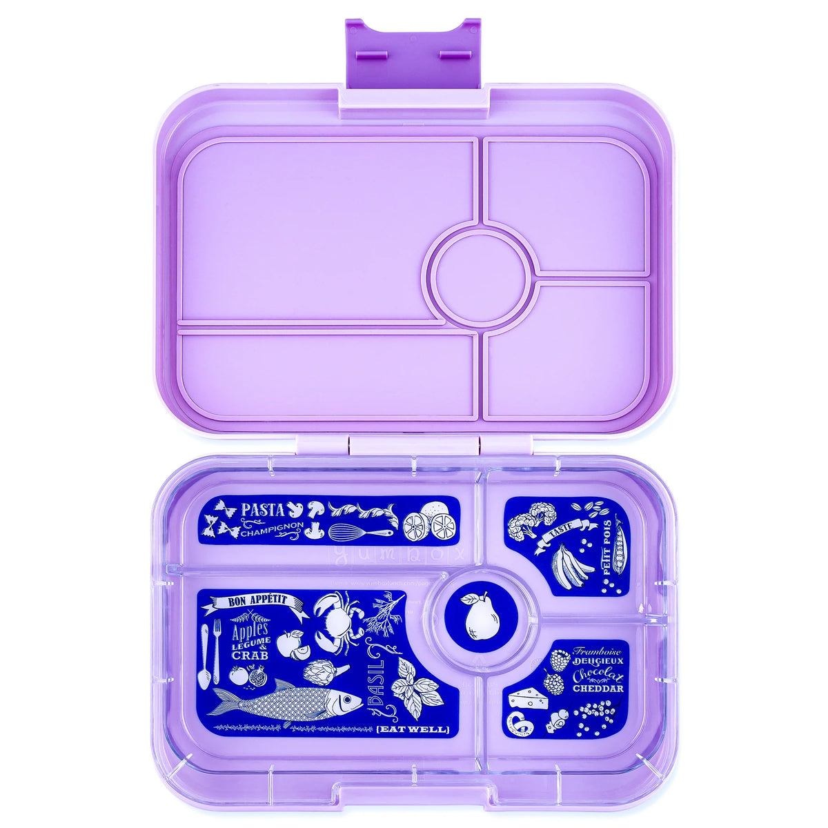 Large Purple Bento Box For Big Meals - The Lunchbox Collection