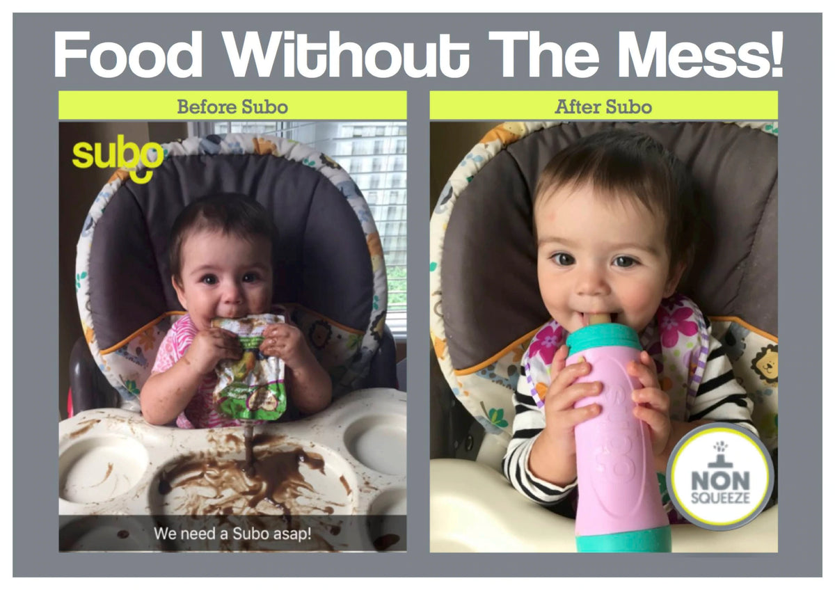 Subo Food Bottle PINK– The Lunchbox Collection